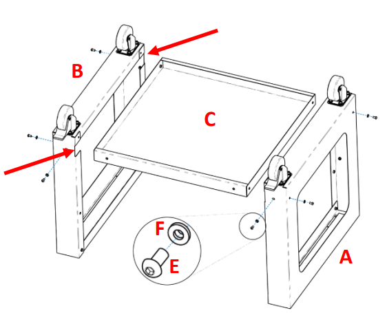Assembling the Universal Cart – MELCO Help Center