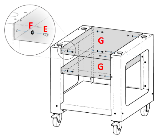 Assembling the Universal Cart – MELCO Help Center