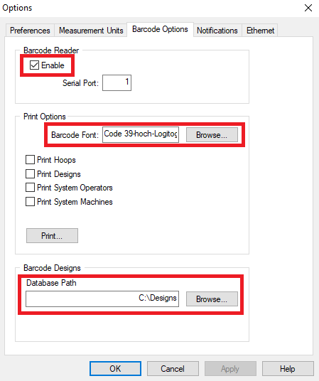 Melco OS and AMAYA OS: Enabling the Barcode Scanner – MELCO Help Center