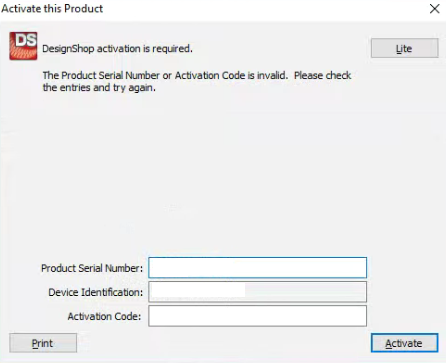 The Product Serial Number or Activation Code is invalid – MELCO Help Center